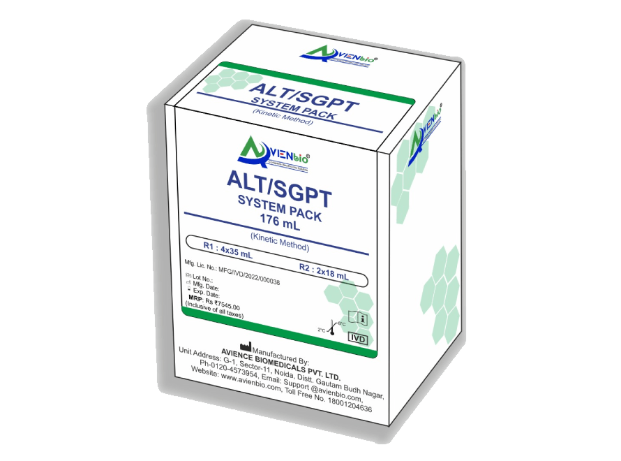 AVIENBIO SGPT/ALT SYSTEM PACK R1:4X35 R2:2X18 ML - Avience Biomedicals ...