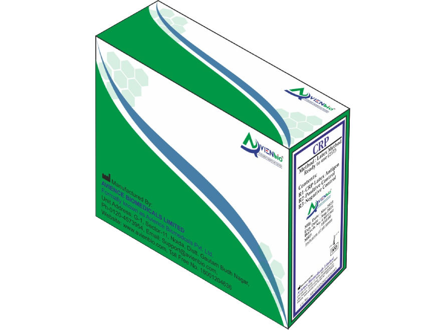 AVIENBIO CRP LATEX KIT-25 TEST - Avience Biomedicals Limited