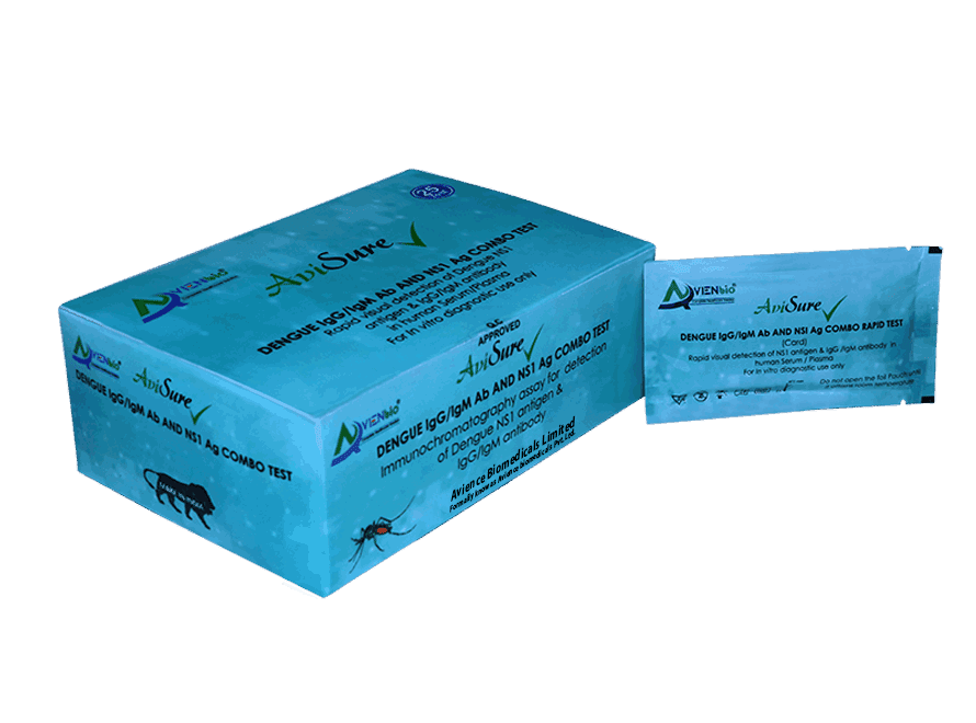 AVISURE DENGUE IGG/IGM & NS1 AG COMBO RAPID TEST KIT - Avience ...