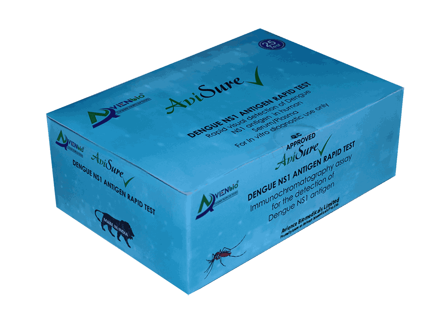 AVISURE DENGUE NS1 ANTIGEN RAPID TEST KIT - Avience Biomedicals Limited