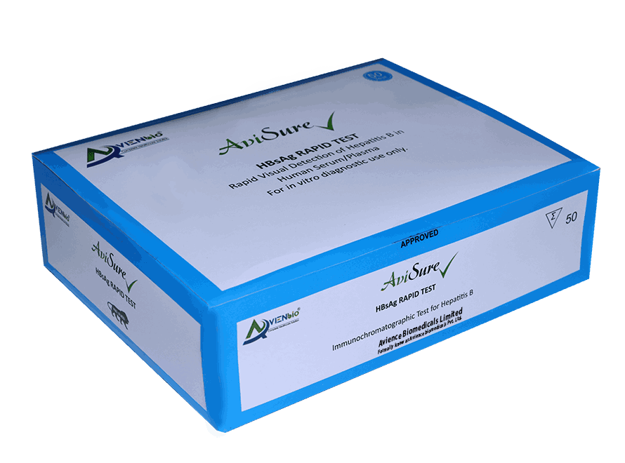 AVISURE HBSAG ANTIGEN RAPID TEST KIT - Avience Biomedicals Limited