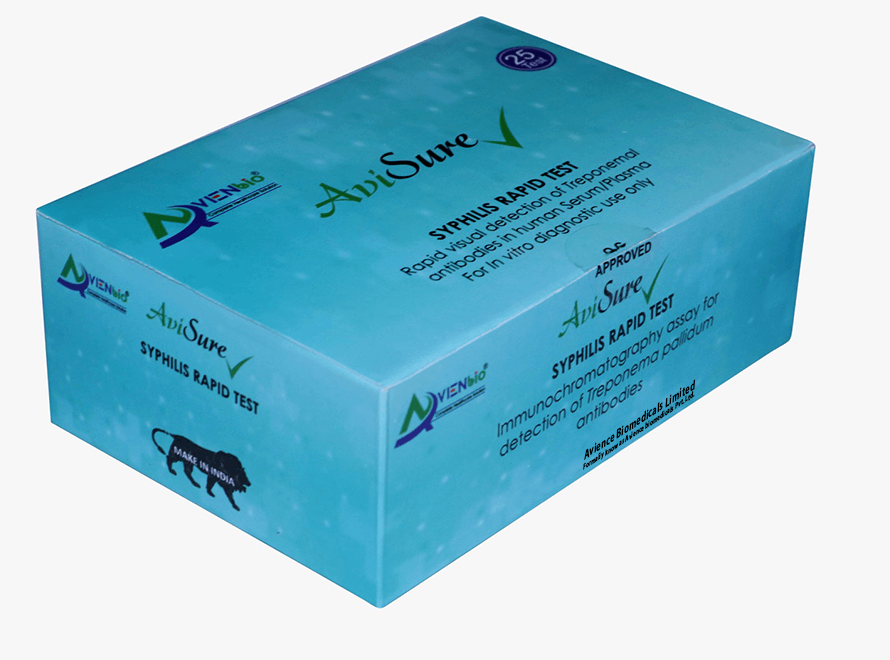 AVISURE SYPHILIS ANTIBODY RAPID TEST KIT - Avience Biomedicals Limited